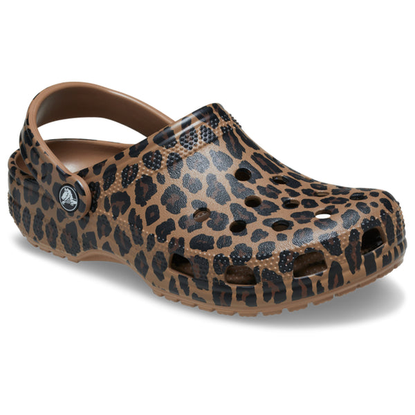 Crocs Classic Animal Clogs 211800 Sepia Leopard – World of Clogs